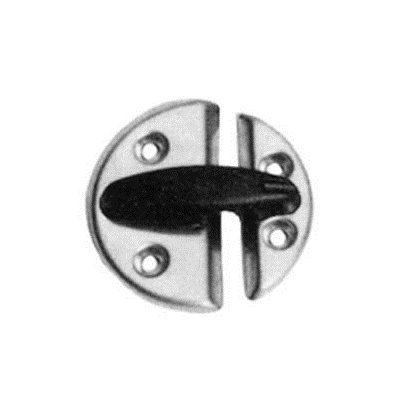 Fermoir de porte en inox 1”