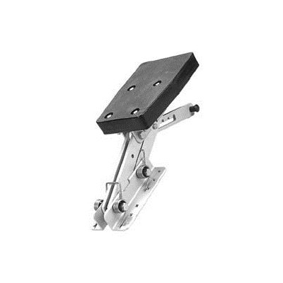 spring-loaded outboard motor lift provides universal design for all ...